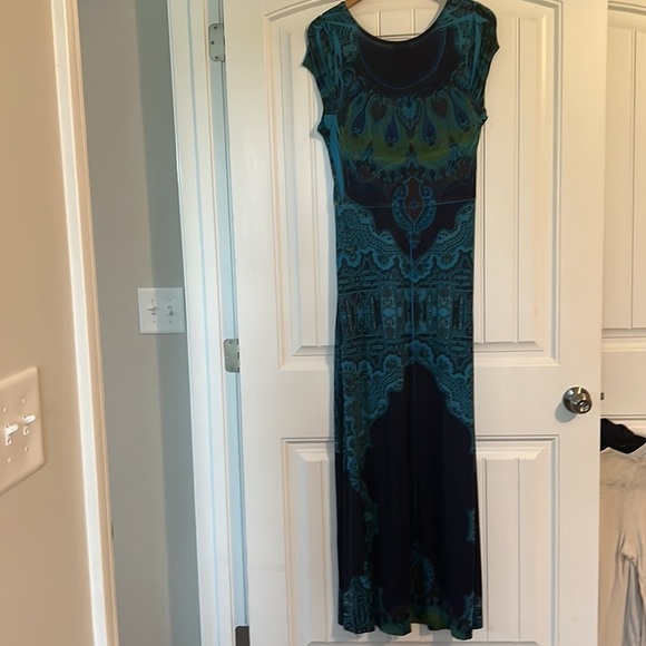 ONE WORLD | Dresses | One World Live Let Live Boho Maxi Dress Size ...